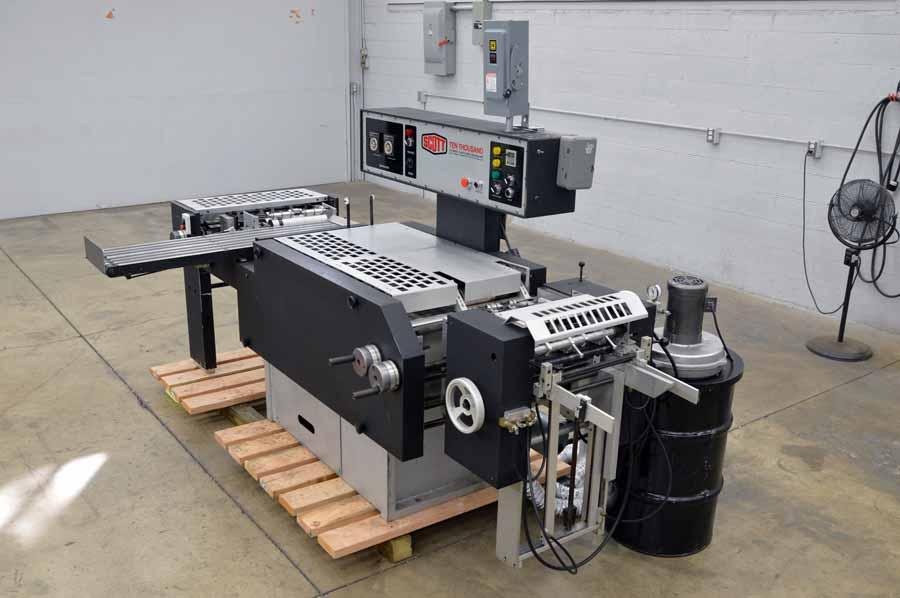 Lot #46: 2005 Scott Ten Thousand Automatic Plastic Index Tab Machine ...